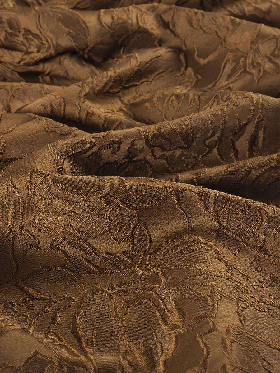 Jacquard relieve marron