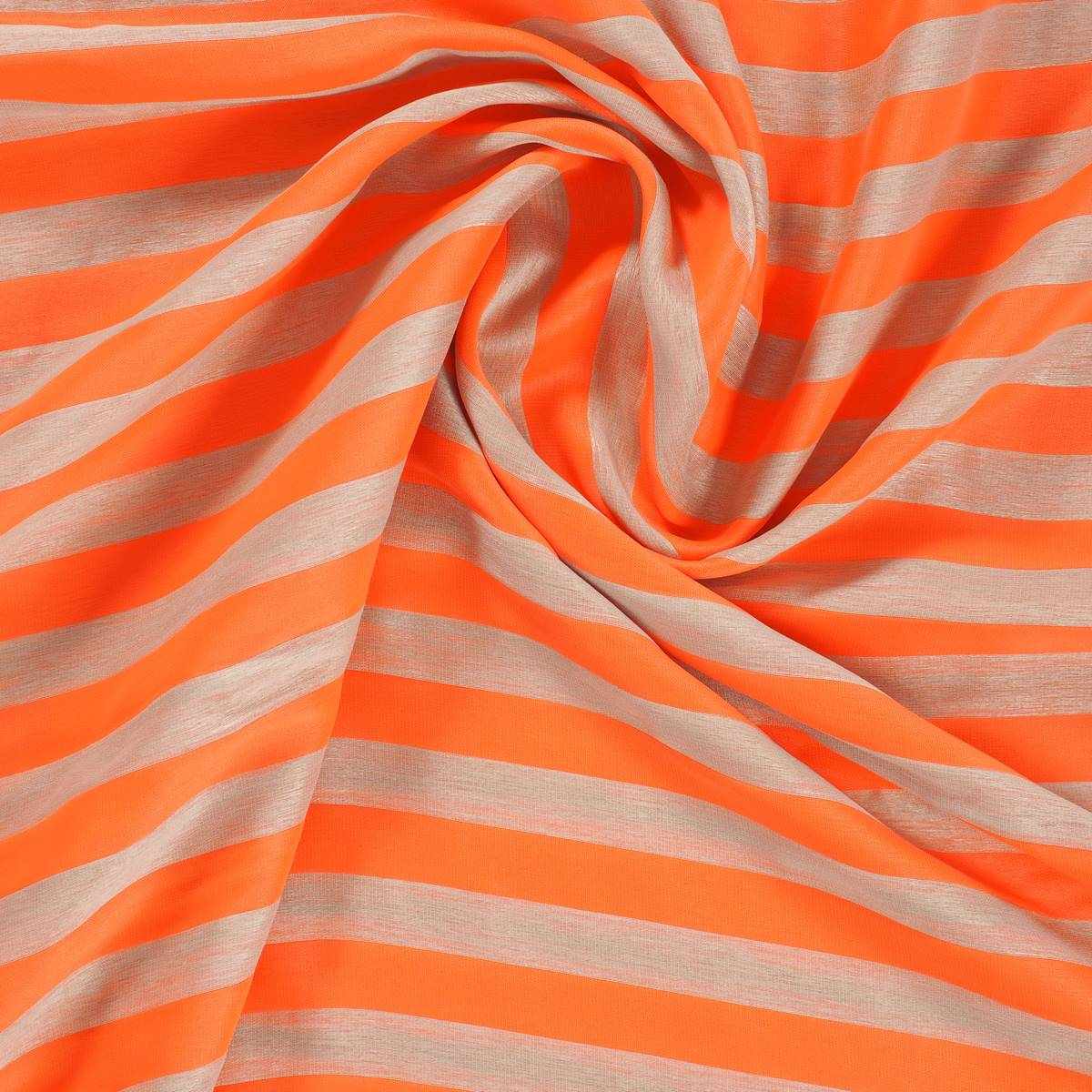 Raya bicolor naranja acido